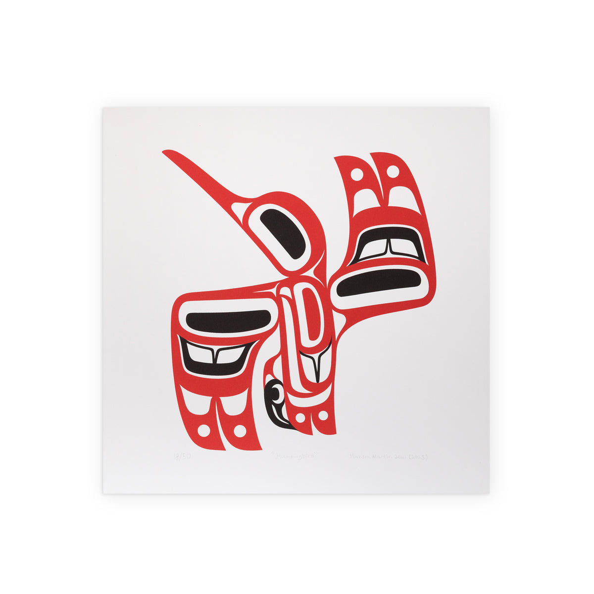 Hummingbird by Harrison Martin – Native Art Prints