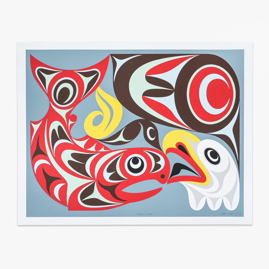 Eagle's Catch by Maynard Johnny Jr. – Native Art Prints