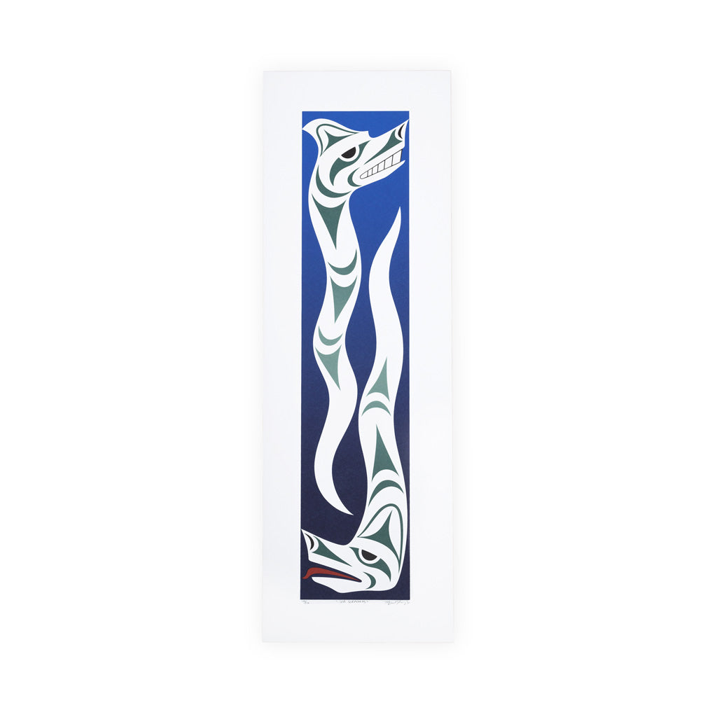 Sea Serpents by Maynard Johnny Jr. – Native Art Prints