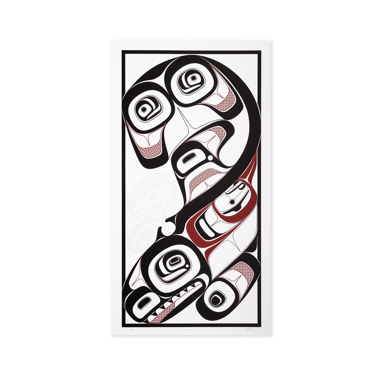 Ła dm yeltgu (I'm Going Home) by Phil Gray – Native Art Prints