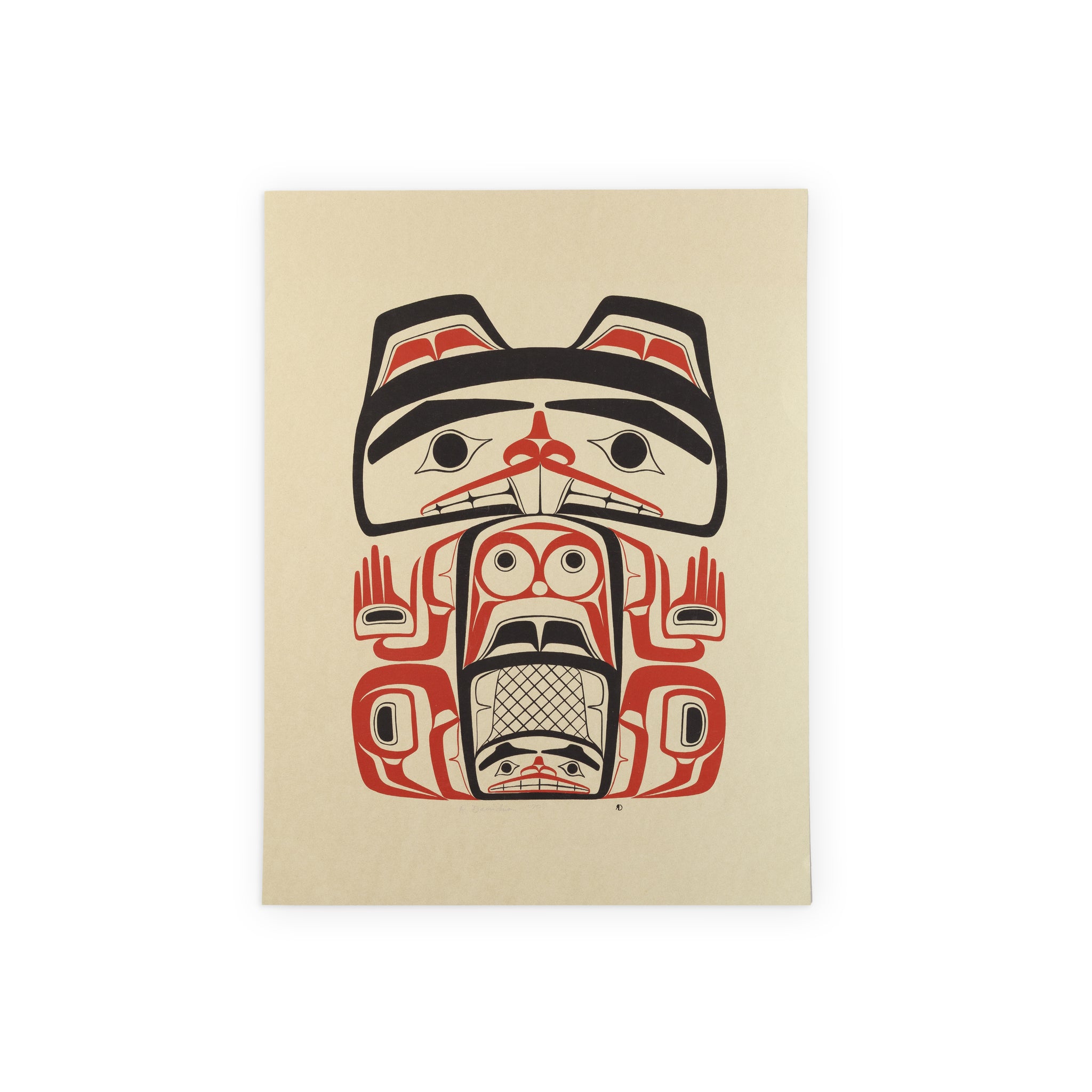 Beaver by Reg Davidson – Native Art Prints