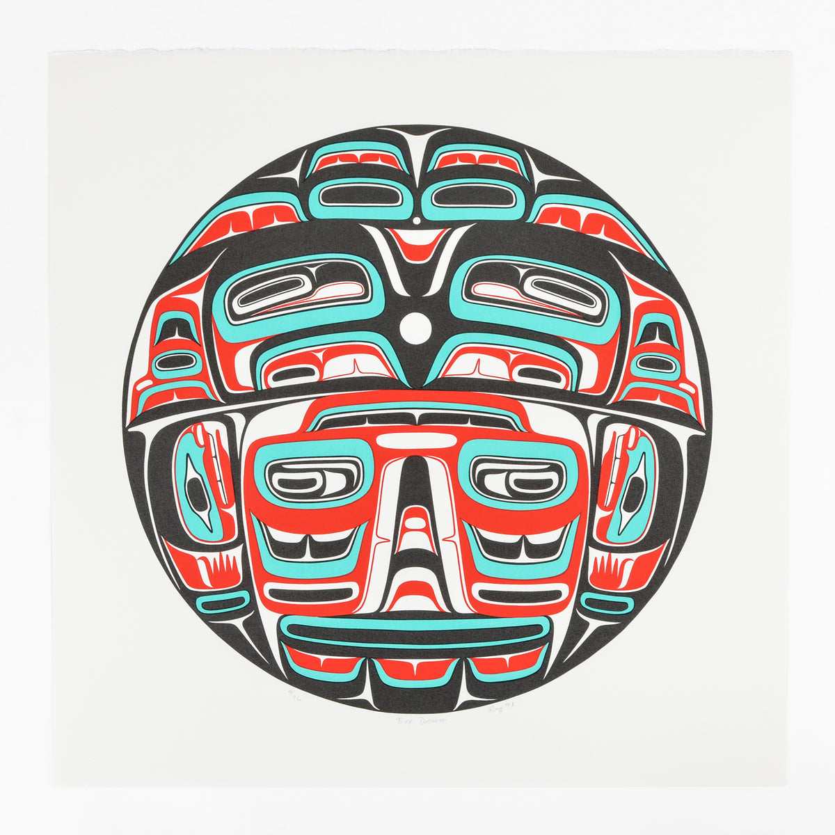 Box Drum by Reg Davidson – Native Art Prints