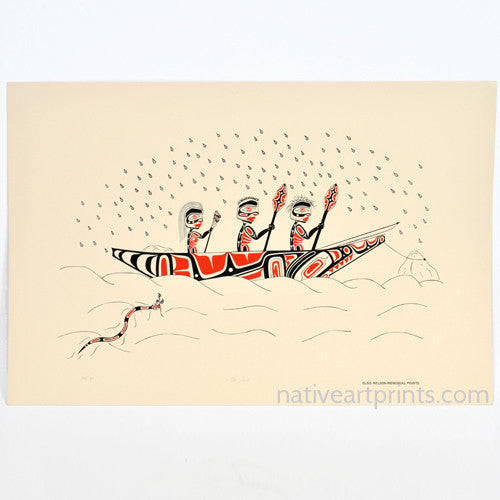 The Fall by Elsie Nelson – Native Art Prints