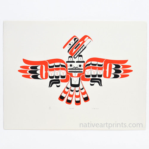 Hawk by Joe David – Native Art Prints