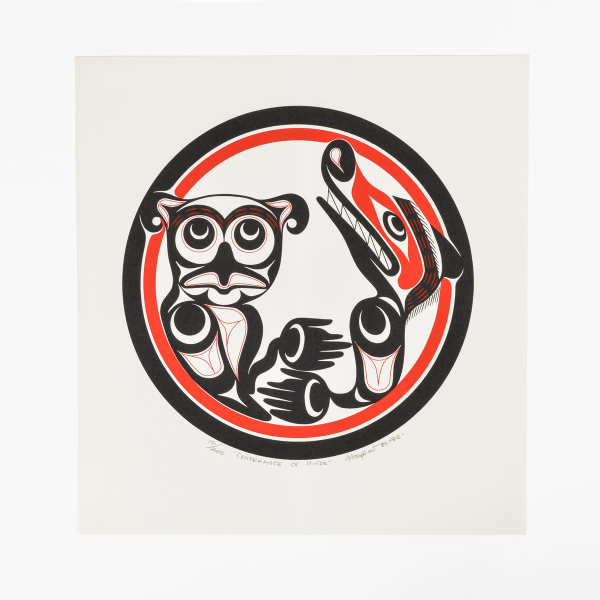 Conference of Minds by Art Thompson – Native Art Prints