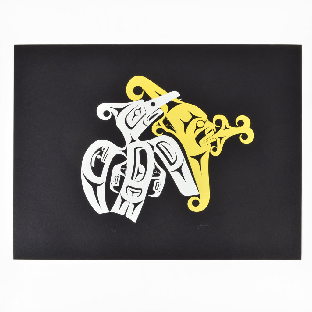 Raven Stealing Wind by Art Thompson – Native Art Prints