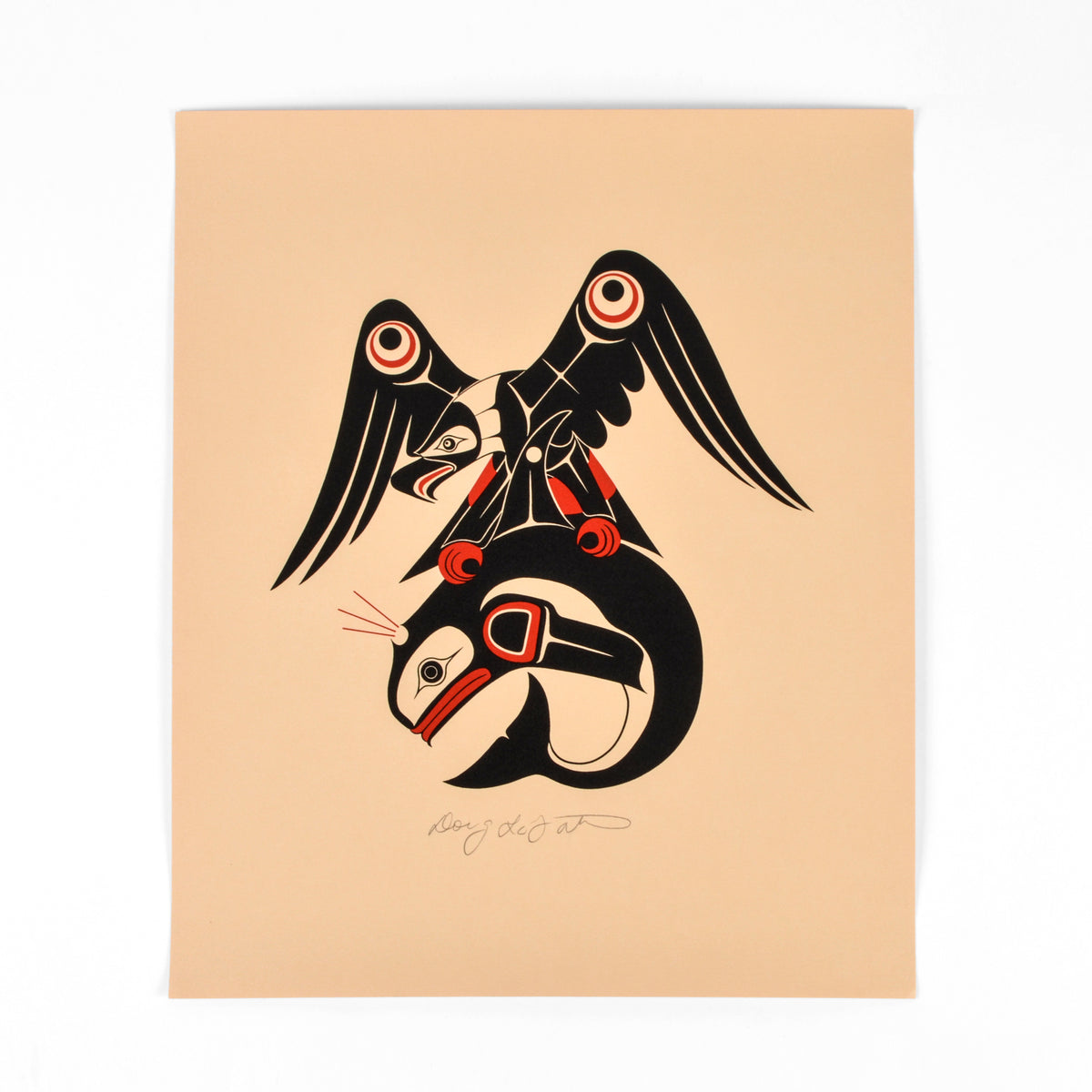 Thunderbird and Whale by Doug Lafortune Sr. – Native Art Prints
