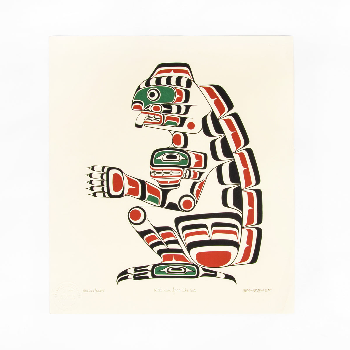 Wildman From The Sea by Henry Hunt – Native Art Prints