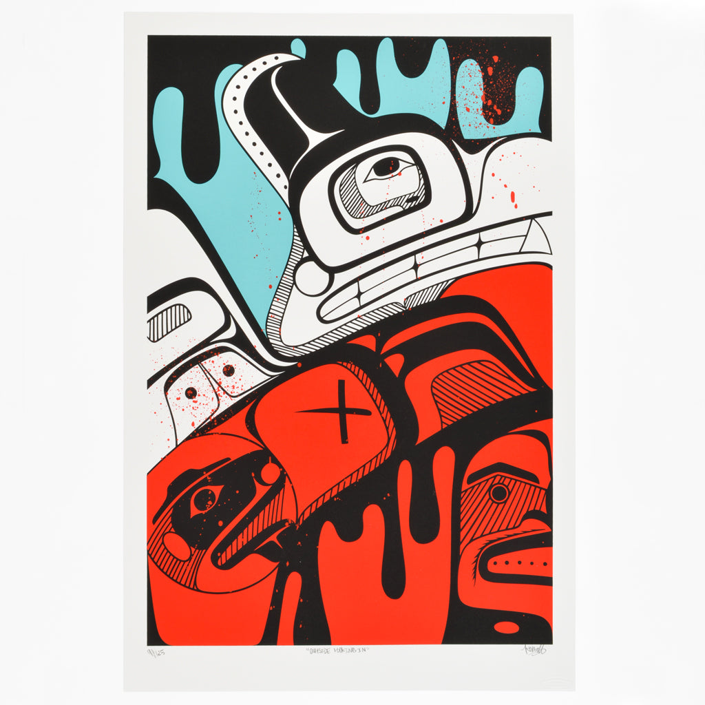 Outside Looking In by KC Hall – Native Art Prints