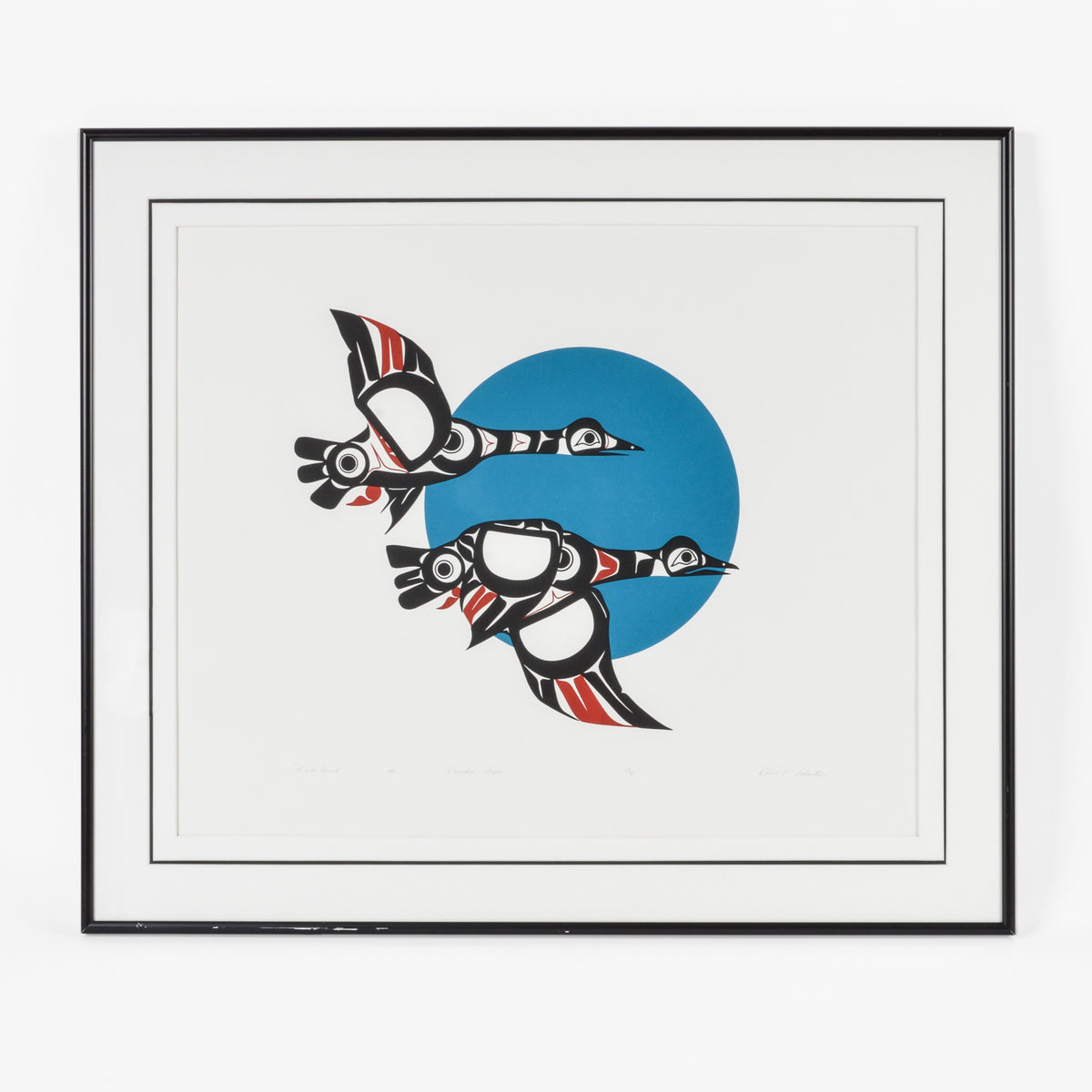 Canadian Geese by Robert Sebastian – Native Art Prints