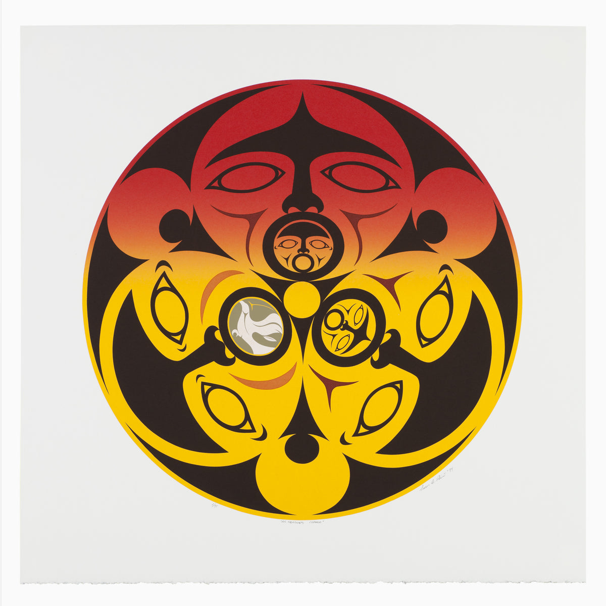 As Seasons Change by Susan Point – Native Art Prints