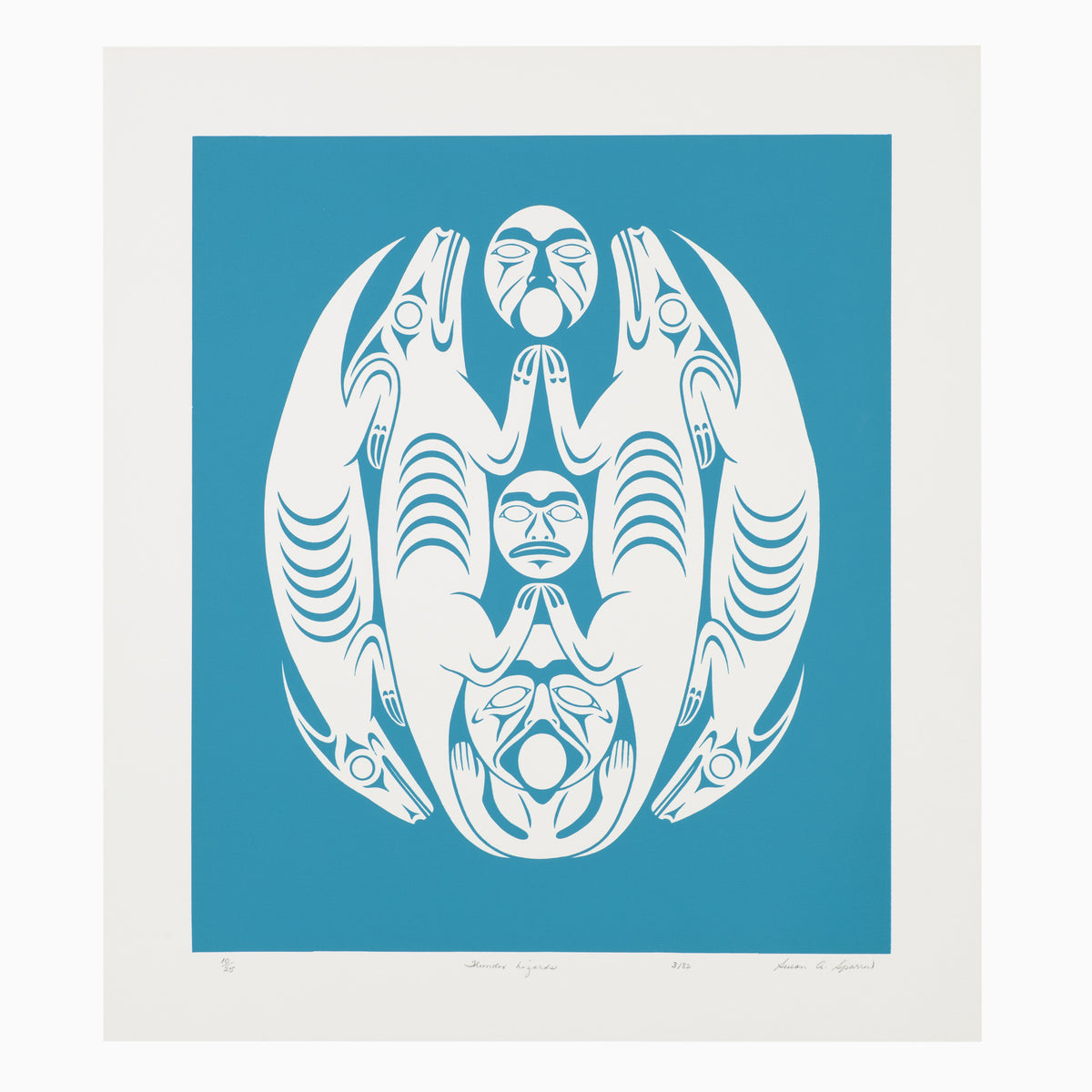 Thunder Lizards by Susan Point – Native Art Prints