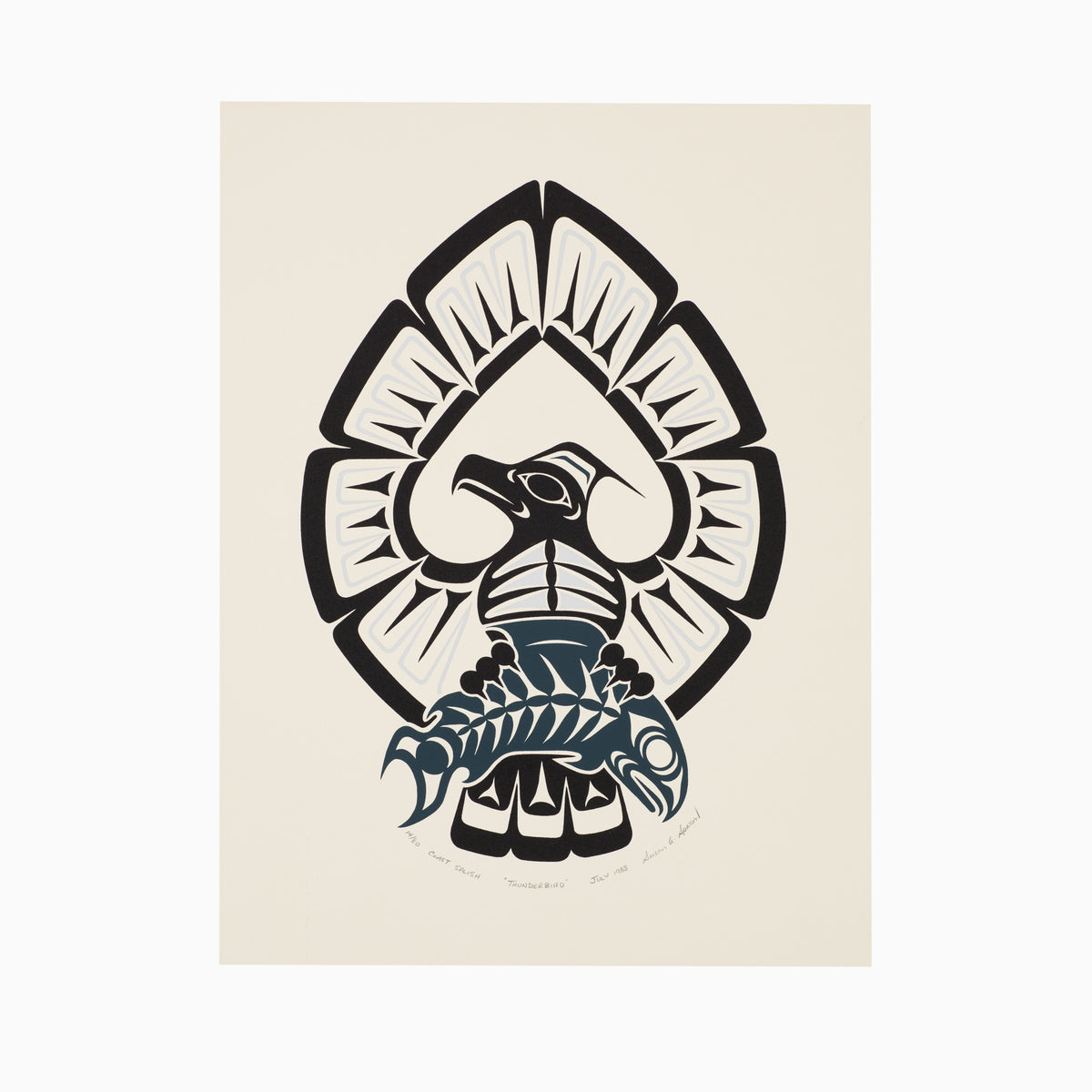 Thunderbird by Susan Point – Native Art Prints